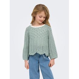 KIDS Only Pullover "Nola" in Gr&uuml;n - 50% | Gr&ouml;&szlig;e 122/128 | Kinder-pullover