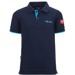 Trollkids Funktionspoloshirt "Bergen XT" in Dunkelblau - 51% | Gr&ouml;&szlig;e 98 | Kinder-sweatshirts-jacken