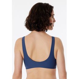 Schiesser Bikini-Oberteil in Dunkelblau - 83% | Gr&ouml;&szlig;e S | Damen-bademode