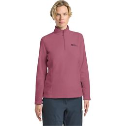 Jack Wolfskin Fleecepullover "Taunus" in Pink - 50% | Gr&ouml;&szlig;e S | Damenpullover