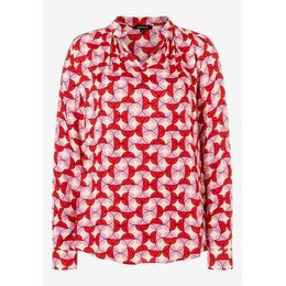 More & More More & More Bluse in Rosa/ Rot - 63% | Gr&ouml;&szlig;e 40 | Damen-blusen
