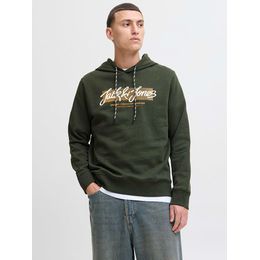 Jack & Jones Jack & Jones Hoodie "Urban" in Khaki - 57% | Gr&ouml;&szlig;e L | Herren-sweatshirts-jacken