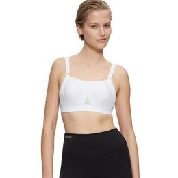 Triumph Sport-BH "Triaction Gravity" in Wei&szlig; - High - 57% | Gr&ouml;&szlig;e 85A | Damen-sportunterwaesche