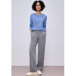 Street One Sweatshirt in Hellblau - 39% | Gr&ouml;&szlig;e 40 | Damen-sweatshirts-jacken