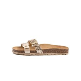 billowy Pantoletten in Gold - 46% | Gr&ouml;&szlig;e 40 | Damen-pantoletten