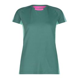 CMP Funktionsshirt in Gr&uuml;n/ Pink - 49% | Gr&ouml;&szlig;e 38 | Damen-outdoor-tops-shirts
