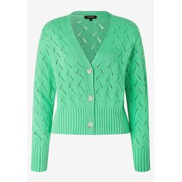 More & More More & More Cardigan in Gr&uuml;n - 72% | Gr&ouml;&szlig;e 42 | Damen-pullover-cardigans