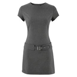 Trendyol Kleid in Anthrazit - 69% | Gr&ouml;&szlig;e 42 | Damen-kleider