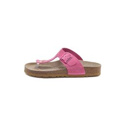 BABUNKERS Family Leder-Zehentrenner in Pink - 36% | Gr&ouml;&szlig;e 41 | Damen-sandalen