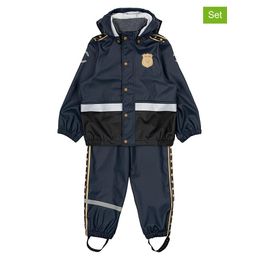Mikk-line 2tlg. Regenoutfit in Dunkelblau - 53% | Gr&ouml;&szlig;e 110 | Kinder-outdoor-jacken