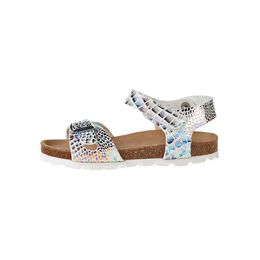 BIO PING&Uuml;IN Sandalen in Wei&szlig;/ Silber - 75% | Gr&ouml;&szlig;e 25 | Kindersandalen
