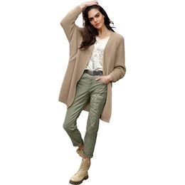 Heine Longcardigan in Beige - 65% | Gr&ouml;&szlig;e 40 | Damen-pullover-cardigans