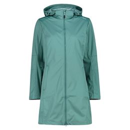 CMP Softshellparka in T&uuml;rkis - 59% | Gr&ouml;&szlig;e 36 | Damen-outdoorjacken