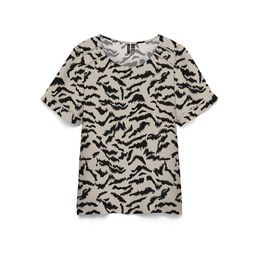 V&eacute;ro Moda Vero Moda Bluse in Beige/ Schwarz - 37% | Gr&ouml;&szlig;e XL | Damen-blusen