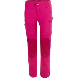 Trollkids Zipp-Off-Trekkinghose "Arendal XT" in Pink - 41% | Gr&ouml;&szlig;e 128 | Kinderhosen