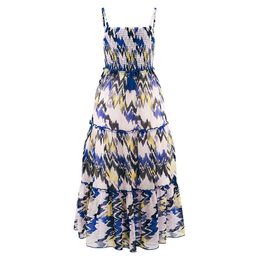 happy girls by Eisend Kleid in Creme/ Blau - 58% | Gr&ouml;&szlig;e 170 | Kinderkleider