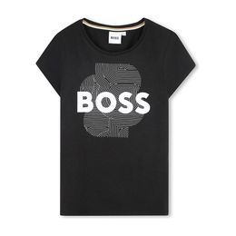 BOSS Shirt in Schwarz - 67% | Gr&ouml;&szlig;e 152 | Kinder-oberteile