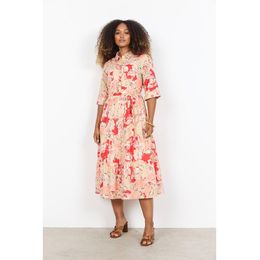 soyaconcept Kleid in Rosa/ Beige - 50% | Gr&ouml;&szlig;e XS | Damen-kleider