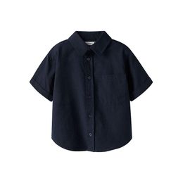 name it Hemd "Filip" in Dunkelblau - 32% | Gr&ouml;&szlig;e 110 | Kinder-blusen-hemden