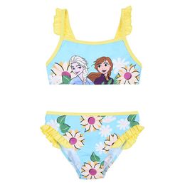 Die Eisk&ouml;nigin FROZEN Bikini-Set "Frozen" in Hellblau - 52% | Gr&ouml;&szlig;e 128 | Kinder-bademode