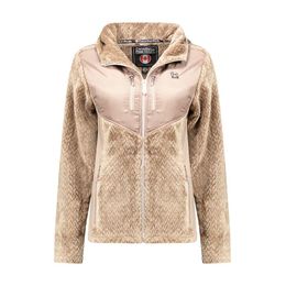 Canadian Peak Fleecejacke "Urenaeak" in Hellbraun - 72% | Gr&ouml;&szlig;e M | Damenjacken