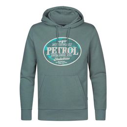 PETROL INDUSTRIES Hoodie in Gr&uuml;n - 50% | Gr&ouml;&szlig;e S | Herren-sweatshirts-jacken