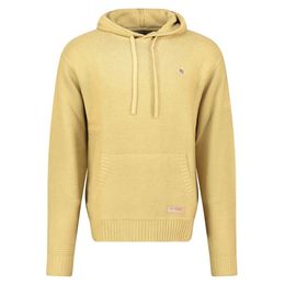 Geographical Norway Hoodie "Faglio" in Gelb - 73% | Gr&ouml;&szlig;e XL | Herren-sweatshirts-jacken