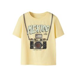 name it Shirt "Holli" in Gelb - 38% | Gr&ouml;&szlig;e 104 | Kinder-oberteile