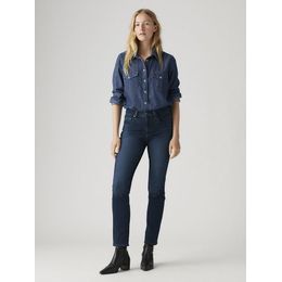 Levi's Levi's Jeans - Straight fit - in Dunkelblau - 59% | Gr&ouml;&szlig;e W29/L32 | Damenjeans