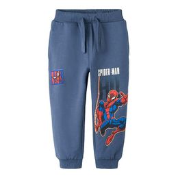 name it Sweathose "Albie" in Blau - 40% | Gr&ouml;&szlig;e 116 | Kinderhosen