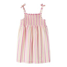 name it Kleid "Filuaz" in Pink/ Gr&uuml;n/ Gelb - 47% | Gr&ouml;&szlig;e 98 | Kinderkleider