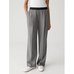 Opus Marlenehose in Grau - 48% | Gr&ouml;&szlig;e 38 | Damenhosen