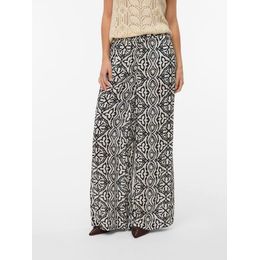 V&eacute;ro Moda Vero Moda Hose in Beige/ Schwarz - 48% | Gr&ouml;&szlig;e L | Damenhosen