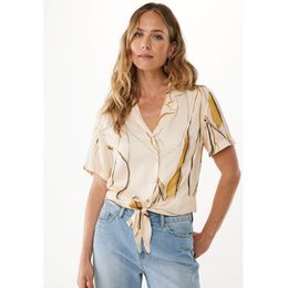 Mexx Bluse in Beige - 55% | Gr&ouml;&szlig;e 40 | Damen-blusen