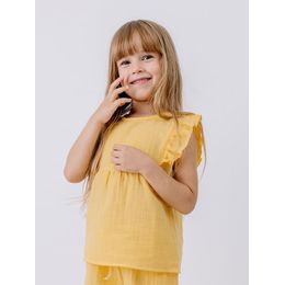 Walkiddy Bluse in Gelb - 48% | Gr&ouml;&szlig;e 122 | Kinder-blusen-hemden