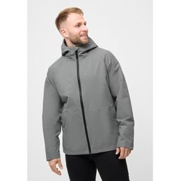 Derbe Funktionsjacke in Grau - 53% | Gr&ouml;&szlig;e M | Herren-outdoorjacken