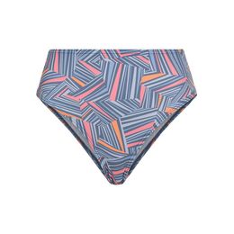 Lascana Bikini-Hose in Blau/ Orange - 44% | Gr&ouml;&szlig;e 40 | Damen-bademode
