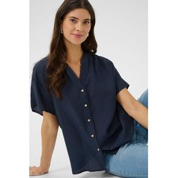 Cream Bluse in Dunkelblau - 61% | Gr&ouml;&szlig;e 40 | Damen-blusen
