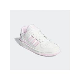 Adidas Leder-Sneakers "Forum Low" in Wei&szlig; - 39% | Gr&ouml;&szlig;e 37 | Damen-sneakers