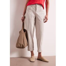 Street One Hose in Sand - 50% | Gr&ouml;&szlig;e 38/L28 | Damenhosen