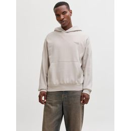 Jack & Jones Jack & Jones Hoodie "Roar" in Beige - 58% | Gr&ouml;&szlig;e L | Herren-sweatshirts-jacken