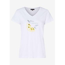 More & More More & More Shirt in Wei&szlig; - 55% | Gr&ouml;&szlig;e 44 | Damen-tops