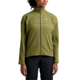 Hagl&ouml;fs Hagl&ouml;fs Fleecejacke "Buteo" in Khaki - 47% | Gr&ouml;&szlig;e L | Damenjacken