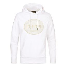 PETROL INDUSTRIES Hoodie in Wei&szlig; - 52% | Gr&ouml;&szlig;e XL | Herren-sweatshirts-jacken