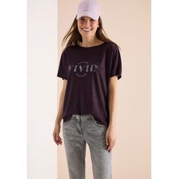 Cecil Shirt in Aubergine - 27% | Gr&ouml;&szlig;e L | Damen-tops