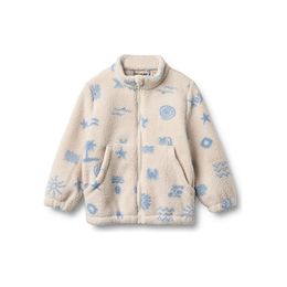Wheat Fleecejacke "Helge" in Beige - 45% | Gr&ouml;&szlig;e 128 | Kids-fleecejacken-fleecepullover