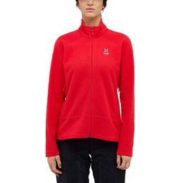 Hagl&ouml;fs Hagl&ouml;fs Fleecejacke "Buteo" in Rot - 47% | Gr&ouml;&szlig;e L | Damenjacken