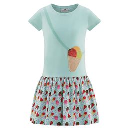 happy girls by Eisend Kleid in Hellblau - 47% | Gr&ouml;&szlig;e 134 | Kinderkleider