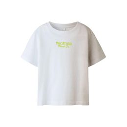 name it Shirt "Fiblo" in Wei&szlig;/ Beige - 44% | Gr&ouml;&szlig;e 104 | Kinder-oberteile