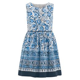 happy girls by Eisend Kleid in Wei&szlig;/ Blau - 44% | Gr&ouml;&szlig;e 134 | Kinderkleider